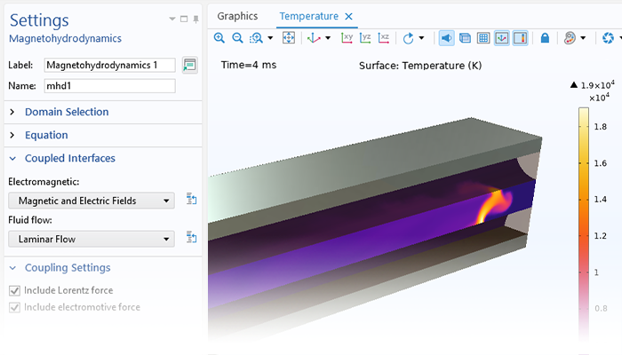 COMSOL 放電模組 - Electric Discharge Module