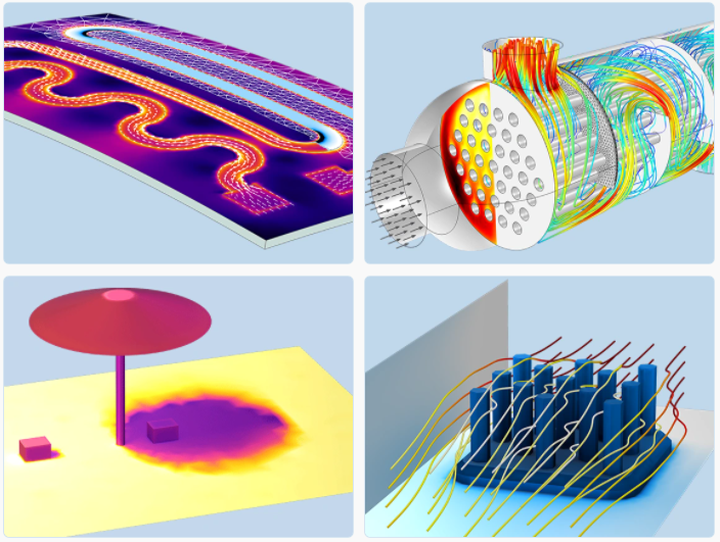 COMSOL Heat Transfer Module熱傳模擬模組-皮托科技