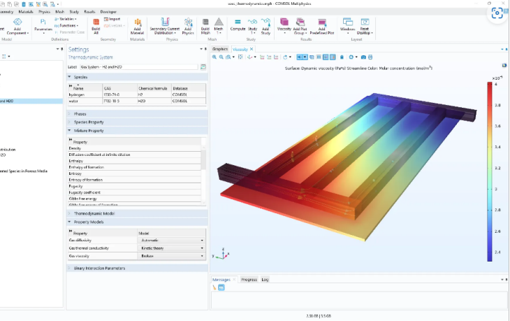 COMSOL Fuel Cell & Electrolyzer Module燃料電池與電解槽模擬模組-皮托科技
