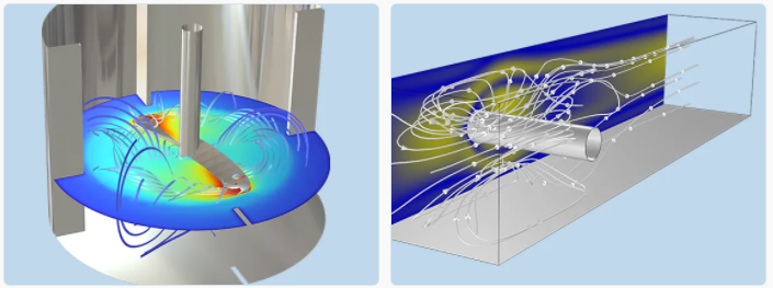 COMSOL CFD Module流體力學模擬-皮托科技/工業模擬專家