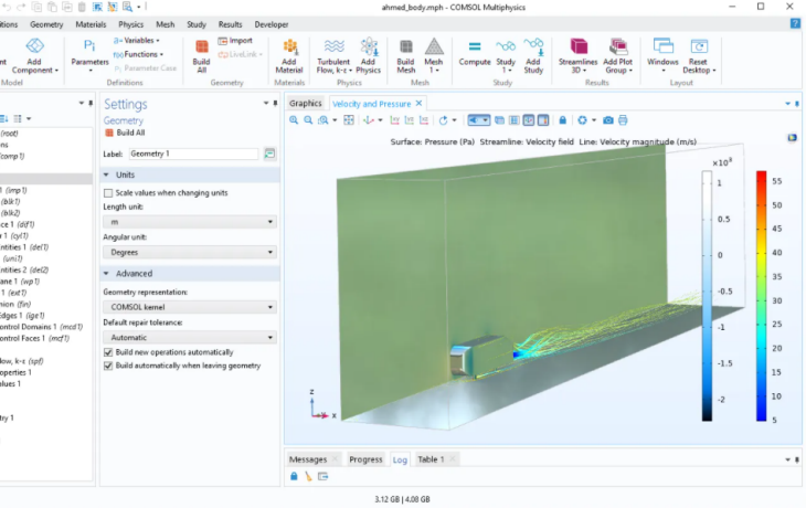 COMSOL CFD Module流體力學模擬-皮托科技/工業模擬專家