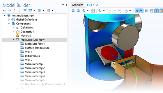 COMSOL Molecular Flow Module 分子流模組-皮托科技