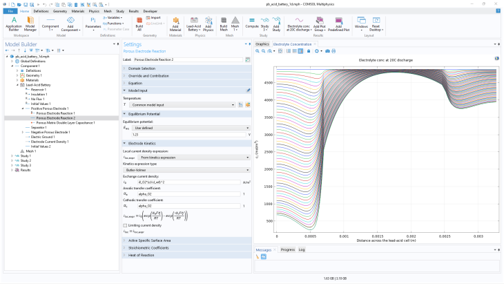 COMSOL Battery Design Module電池設計模組-皮托科技