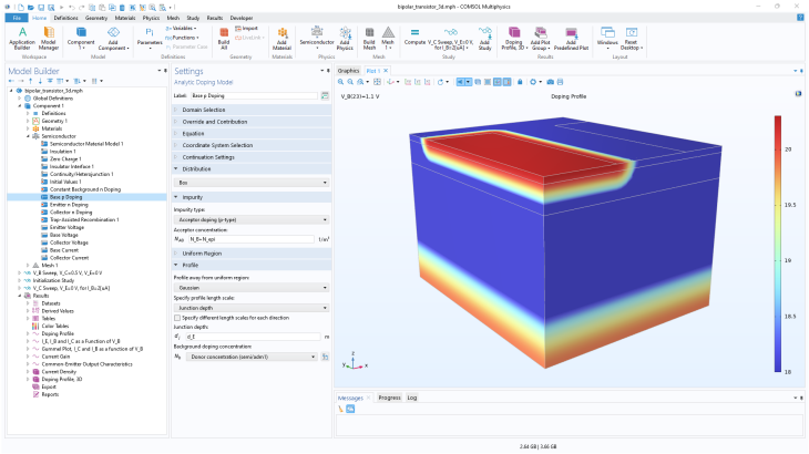 COMSOL Semiconductor Module 半導體模擬模組-皮托科技/工業模擬專家