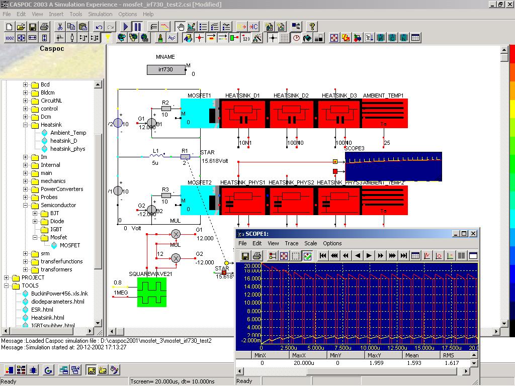 CASPOC綠色能源電力電子/電機控制/電氣傳動/系統模擬軟體-皮托科技
