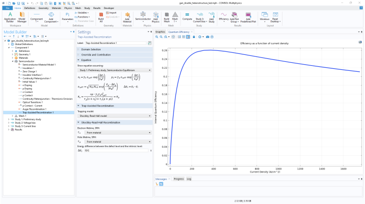 COMSOL Semiconductor Module 半導體模擬模組-皮托科技/工業模擬專家