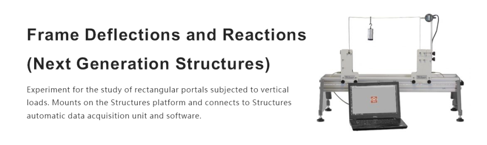 框架結構反應(Frame Deflections and Reactions)實驗設備 STS-18-皮托科技