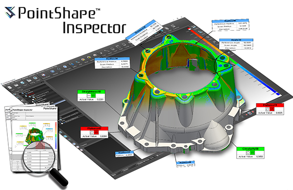 3D檢測工程軟體 PointShape Inspector_皮托科技
