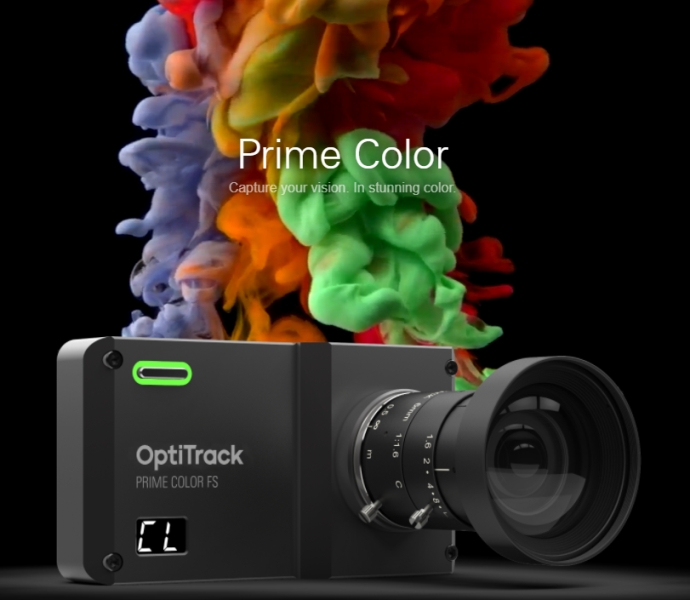 OptiTrack HD全彩動作捕捉高速攝影機- Prime Color(皮托科技)
